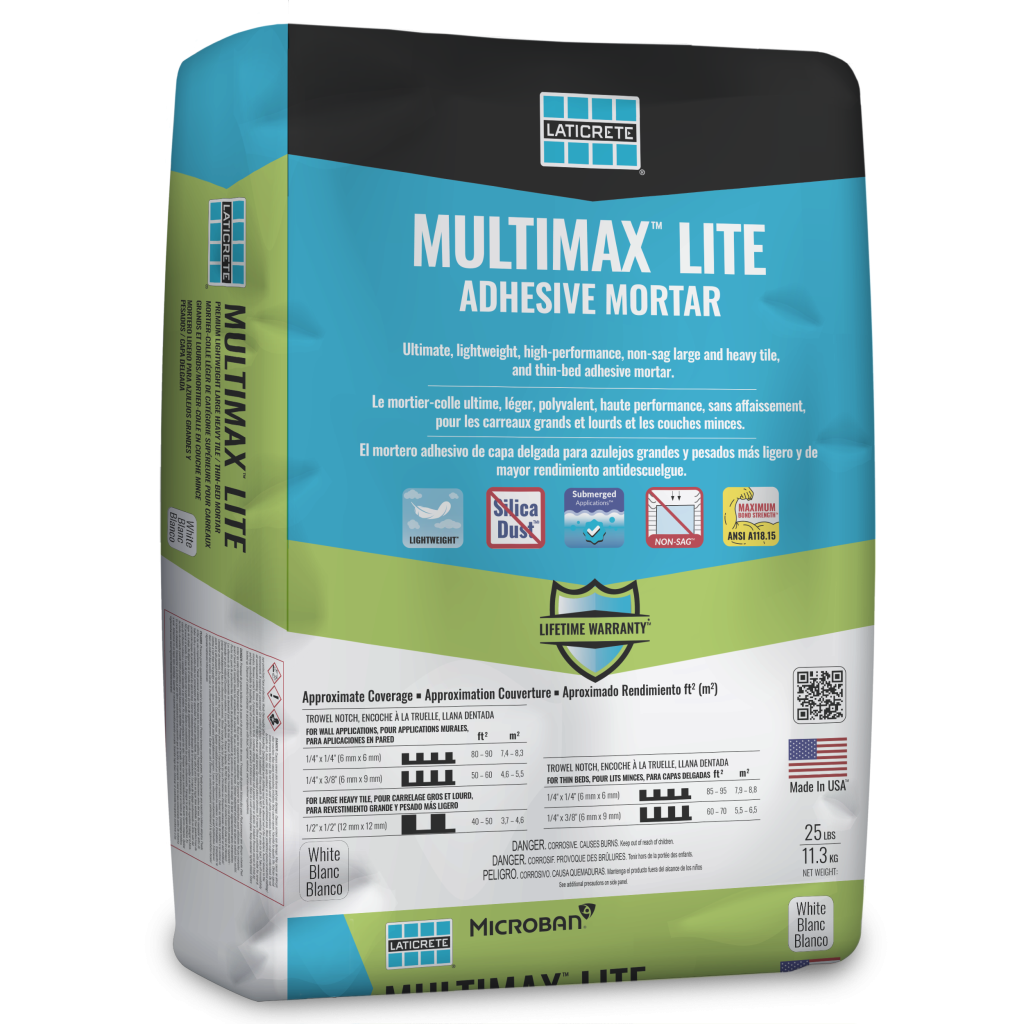 Laticrete Multimax Lite Multipurpose Thinset Mortar - Tile Pro Depot