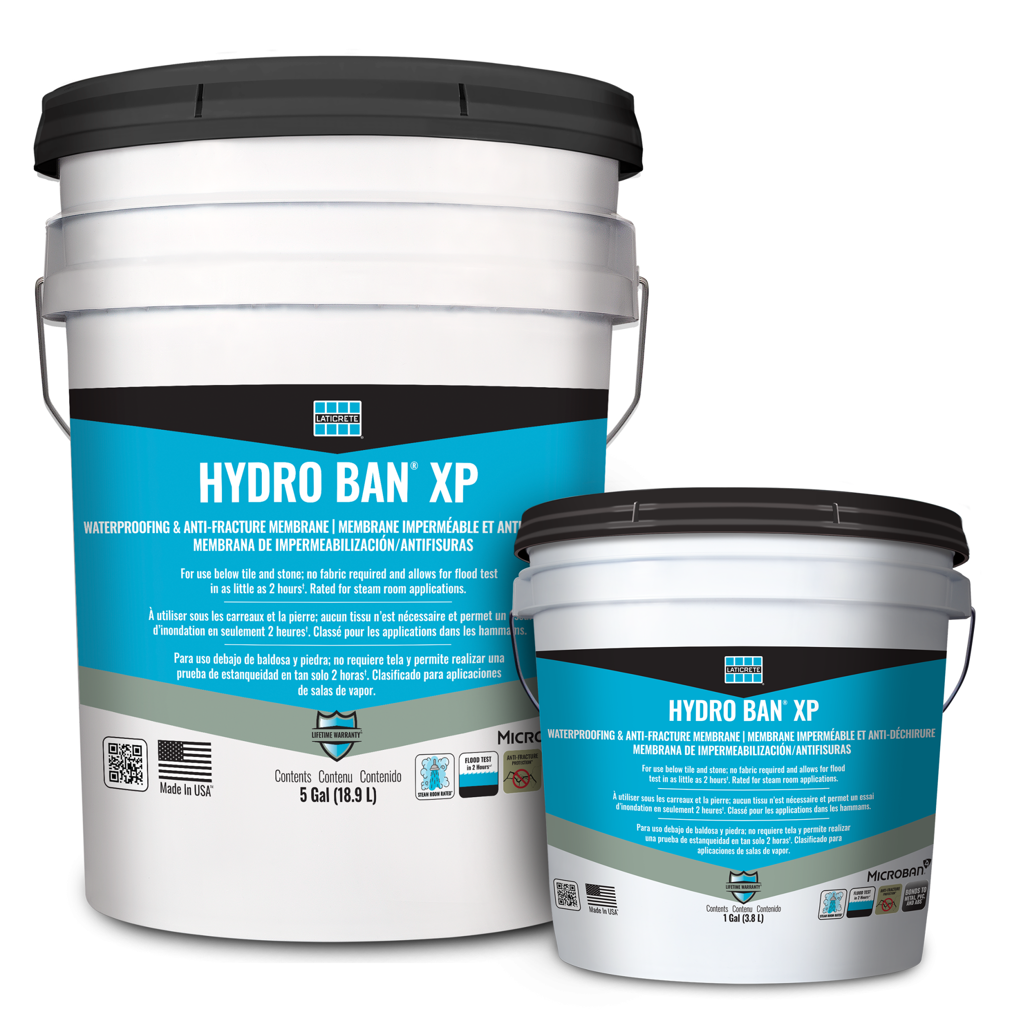 Laticrete HYDRO BAN® XP Liquid Waterproofing & Anti-Fracture Membrane ...